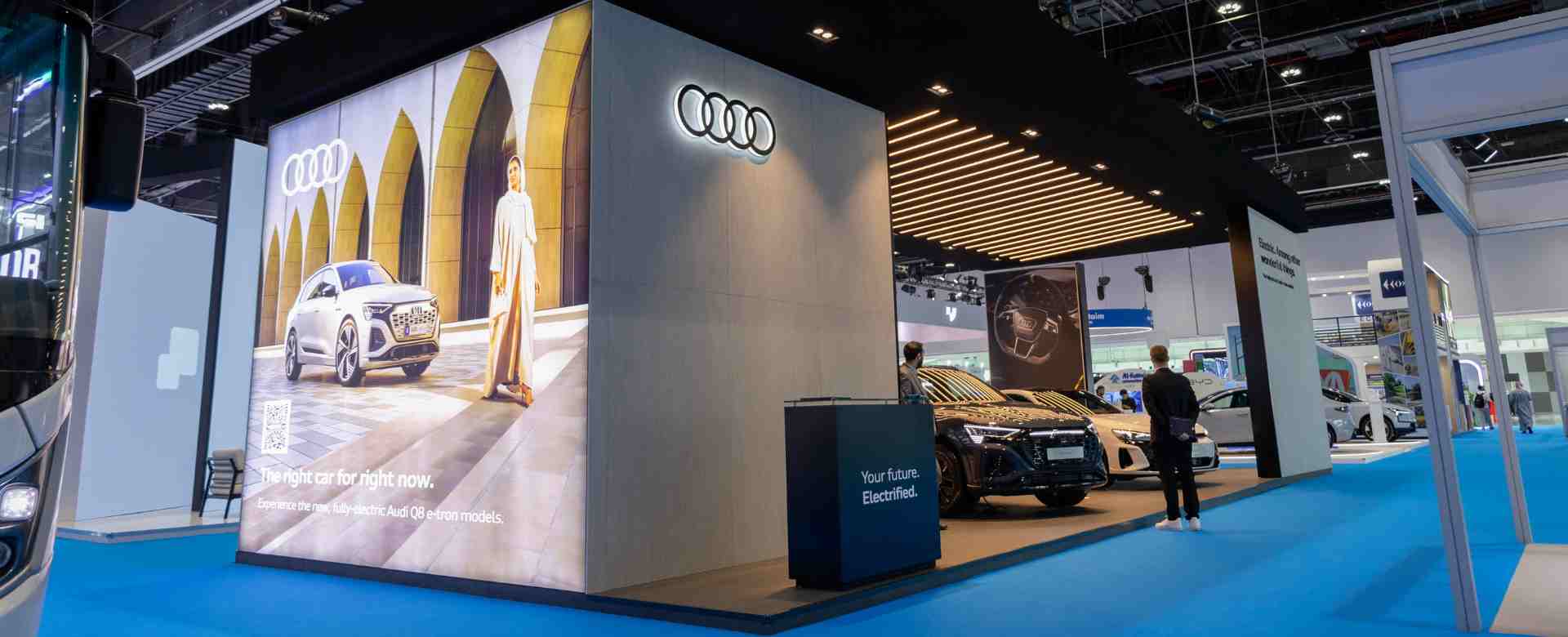 Electrified EVs by Audi at Mobility Live ME 2024 - Eighty-Six Media